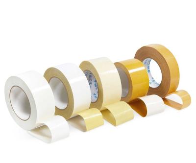 China High Adhesive Double Sided Cloth Carpet Seam Tape For Exhibition for sale
