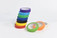 China High Temperature Car Masking Painting Tape Multi Colored Crepe Paper 2 Inch for sale