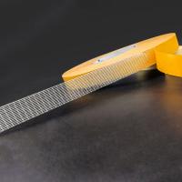 China Fiberglass Mesh Double Sided Self Adhesive Tape With Yellow Release Paper for sale
