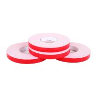 China UV Resistance 1 Roll Double Adhesive Foam Tape For Air Conditioner Red Film for sale