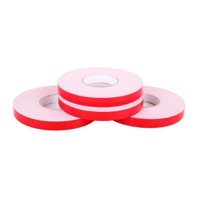 China UV Resistance 1 Roll Double Adhesive Foam Tape For Air Conditioner Red Film for sale