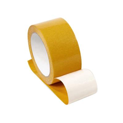 China Customizable Logo Paper Tube Two Sided Carpet Tape For Indoor And Outdoor Use for sale
