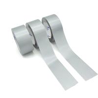 China 1 Inch Silver Cloth Duct Tape With Single Sided Adhesive For Carton Sealing for sale
