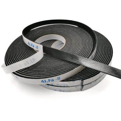 China White Black 0.5mm-5mm EVA Foam Sealing Tape With Both Hot Melt And Pressure Sensitive Adhesive for sale