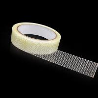 China Cross Reinforced Filament Adhesive Tape For EV Lithium Battery Cell Fixing Bundling Assembly for sale