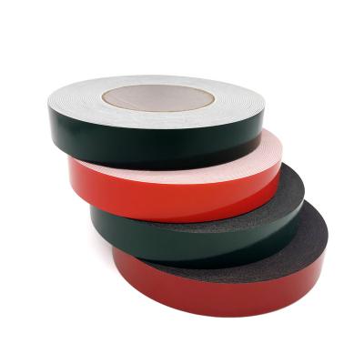 China Sealing Solution PE Polyethylene Foam Tape In Red Or Black Color For Needs for sale
