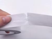 China Custom Strong Adhesive Double Sided Paper Tissue Tape For Appliance Bonding for sale