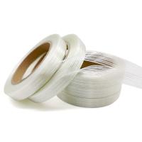 China Heavy Duty Filament Tape Fiberglass Reinforced Strapping Tape For Carton Packaging for sale
