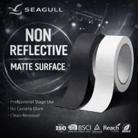 China Matt Cloth Gaffer Tape for Stage Cable Securing Low Reflection Finish for sale
