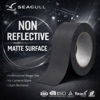 China Professional Cloth Matte Surface Gaffer Tape For Theater Lighting Audio Video Setup for sale