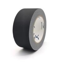 China Premium Matte Cloth Black Gaffer Tape For Studio Stage Lighting Work Clean Finish for sale