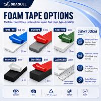 China Double Sided Adhesive PE Foam Tape Double Sided Adhesive For Solar Panel Frame Mounting for sale