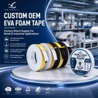 China Wholesale Custom Double Sided EVA Foam Tape High Adhesive Waterproof Mounting Tape for sale