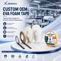 China Custom Width Double Sided Industrial Adhesive EVA Foam Mounting Tape Manufacturer for sale