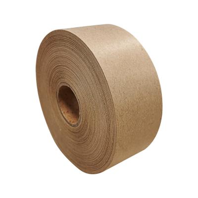 China Hot Melt Adhesive Brown Gummed Paper Packing Tape Bag Sealing Easy Tearing Belt for sale