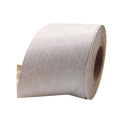 China Reinforced Gummed Kraft Paper Tape For Pasting Box Corner for sale