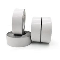 China 50mm×50m Black Solvent Acrylic Adhesive Tissue Paper Tape for sale