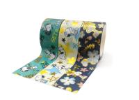 China Gift Box Package Custom Decorative Gold Foil Washi Paper Tape for christmas for sale