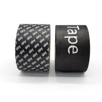 China Free Sample Single Sided Black Printable Kraft Tape For Box Sealing for sale