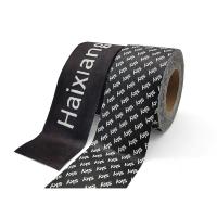 China Black Printable Eco Friendly Kraft Paper Tape For Box Sealing for sale