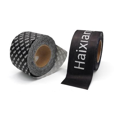 China Customizable Logo Black Eco Friendly Kraft Paper Tape For Box Sealing for sale