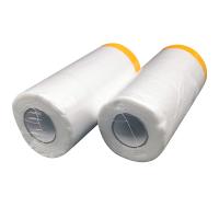 China Indoor Use Painting Covering PE Masking Painting Covering Film for sale