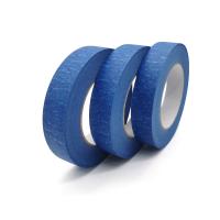 China Direct Selling Price Single Side Waterproof Tearable Blue Masking Tape for sale