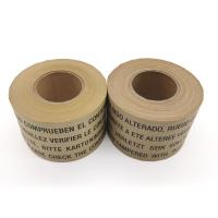 China Writable Kraft Flatback Paper Tape For Writing And Markings On Reused Boxes for sale