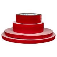 China Single Sided Red Custom Size PE Foam Tape For Securing Wireway for sale