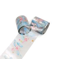 China Custom Size Single Sided Rubber Washi Tape Waterproof Writable for sale