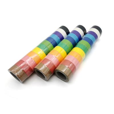 China Custom Size Multicolor Residue Free Masking Tape For Spray Paint for sale