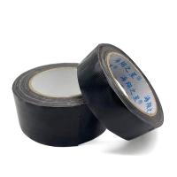 China Hot Selling Single Sided Black No Residue Fiber Cloth Tape for sale