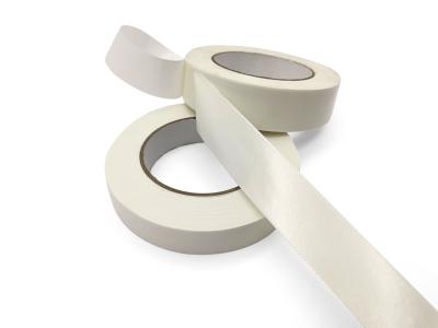 China Masking Paper Double Sided Hot Melt Adhesive Carpet Tape 150mic for sale