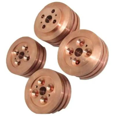 China Copper Alloy Resistance Electrode Seam Welding Wheel Disc Shape 200mm Diameter for Seam Welder Parts for sale