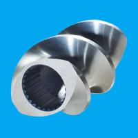 China Bimetallic Screw Elements for Coperion ZSK70 Twin Screw Extruder 55-72 HRC 2mm Alloy Layer for sale