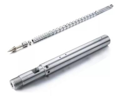 China HDPE LDPE Twin Screw and Barrel for Plastic Extruder Machine 38CrMoAlA Nitriding for sale