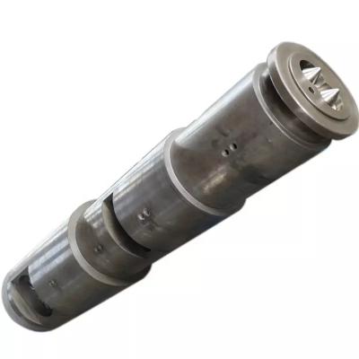 China Bimetallic Conical Double Barrel And Screw For PVC Plastic Extruder Machine for sale