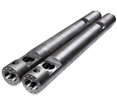 China Bimetallic Parallel Twin Screw Barrel For Plastic Extruder Machine for sale
