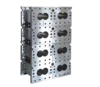 China Bimetallic Twin Screw Barrel for Wood Plastic Composite Pellet Extruder 20-135mm for sale