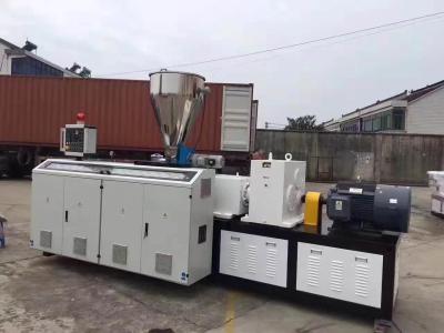 China SJ75 Single Screw Extruder 65mm Diameter 25:1 L/D Ratio for Plastic Pipe and Sheet Production for sale