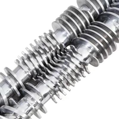 China Bimetallic Screw and Barrel for Plastic Extruder Machines 2mm Alloy Thickness Custom Sizes for sale