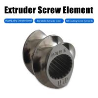 China Twin Plastic Extruder Bimetallic Screw and Barrel for Extrusion 50mm to 135mm for sale