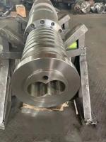 China Bimetallic Conical Twin Screw Barrel 51/105 65/132 80/156 for PVC Extruder for sale