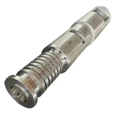 China Extruder Single Feed Screw Barrel 35/75 to 110/220 for Blow Molding Machine for sale