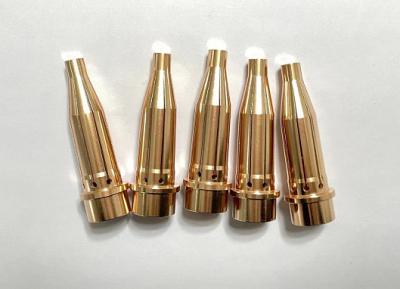 China Customized BeCu Stud Welding Collet Chuck for Automatic Welding Gun 8mm 10mm for sale