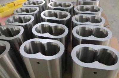 China Extruder Spare Parts Nickel Based Alloy Composite Liner HRC58-60 Sintered Alloy for sale