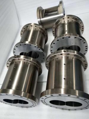China Buhler Twin Screw Extruder Barrel for Food Processing and Chemical Industry 120mm for sale