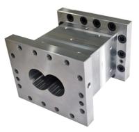 China Buhler Fish Feed Extruder Screw Barrel High Wear Resistant Alloy 80-120mm for sale