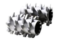 China Twin Screw Extruder Shaft Barrel Elements Corrosion Resistant 38CrMoAla for Lab Extruder for sale