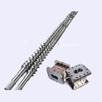 China Extrusion Screw Elements And Barrel For Plastic Extruder Machine Parts for sale